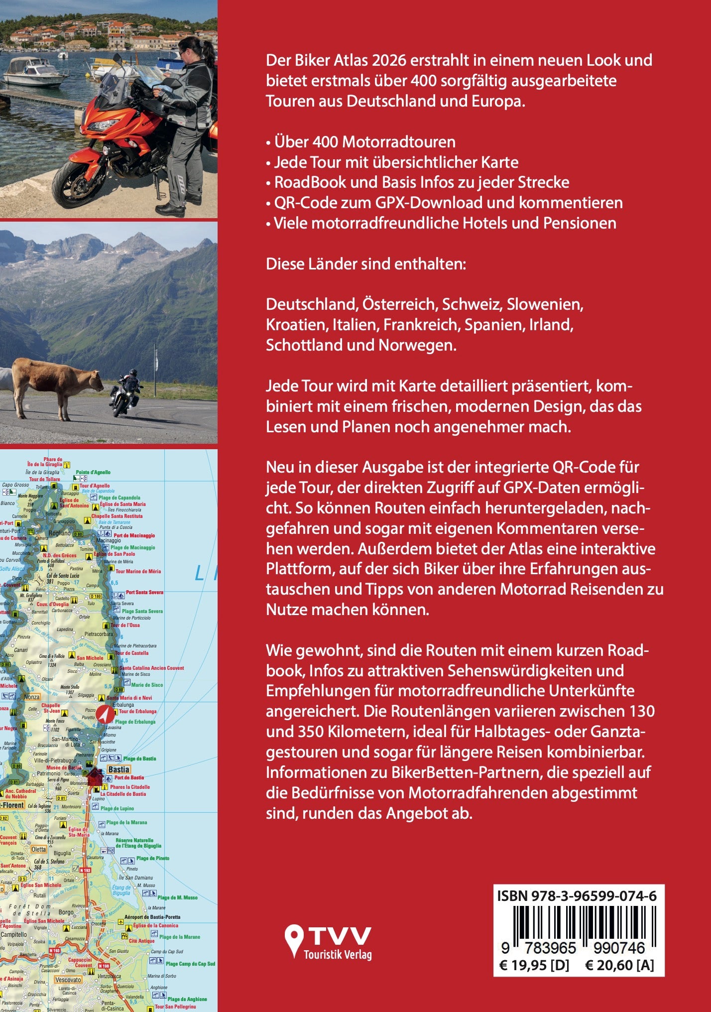 Biker Atlas 2026 – Touristik Verlag